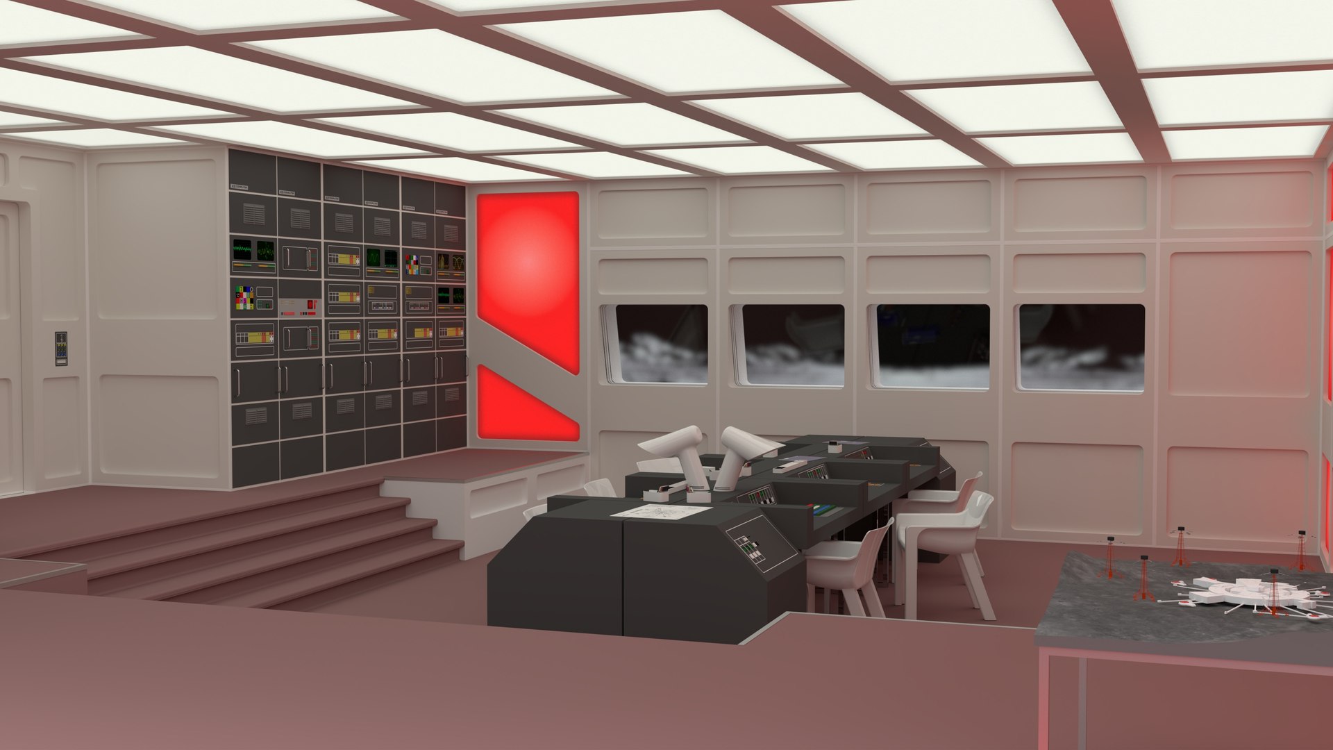 Main Power Room 3D - TurboSquid 2058808