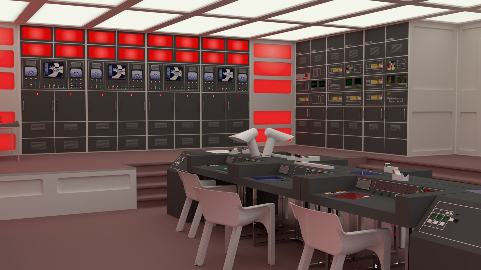 Main Power Room 3D - TurboSquid 2058808