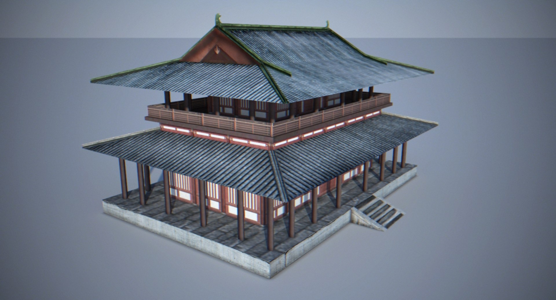 Chinese Palace 3D Model - TurboSquid 1151365