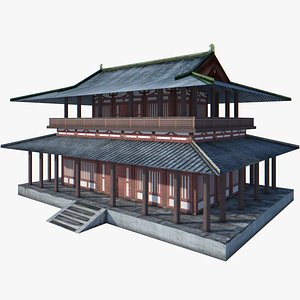 Asian House 3D Models for Download | TurboSquid