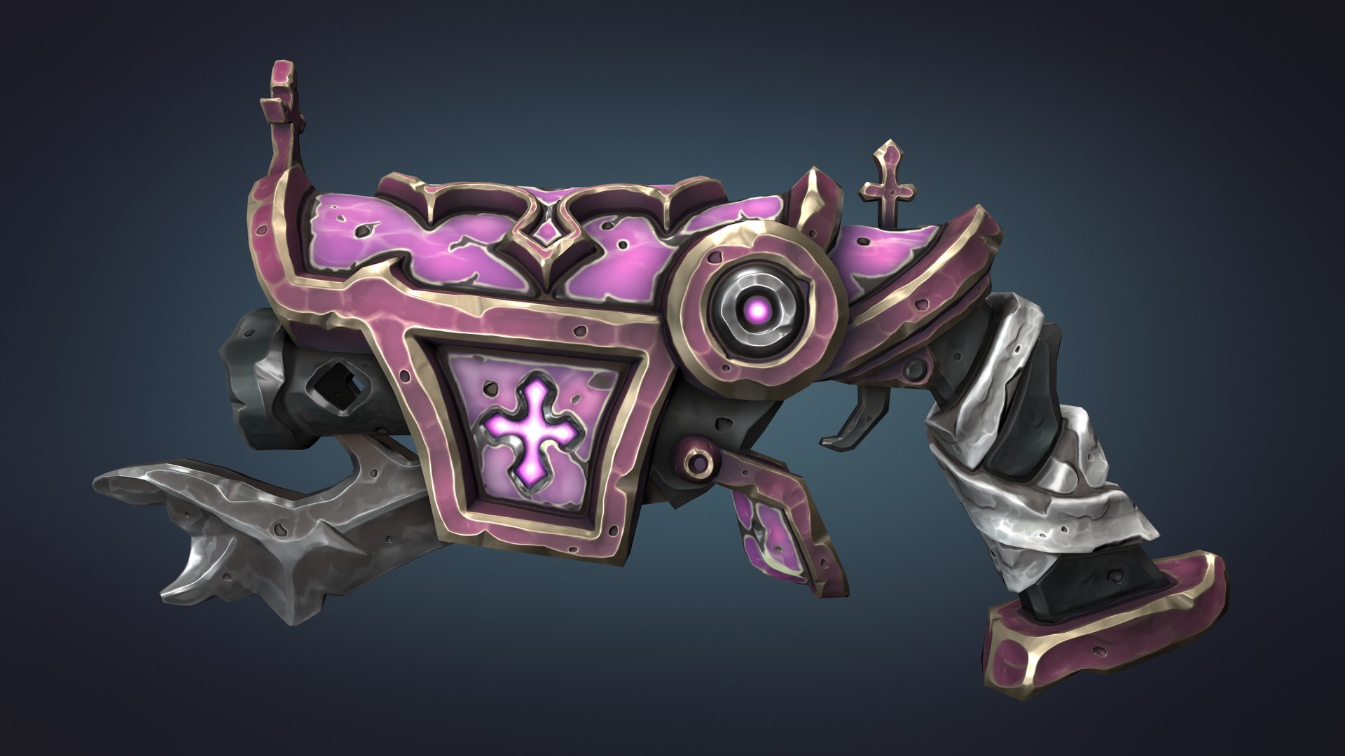 3D Inquisitor Pistol Model - TurboSquid 2083323