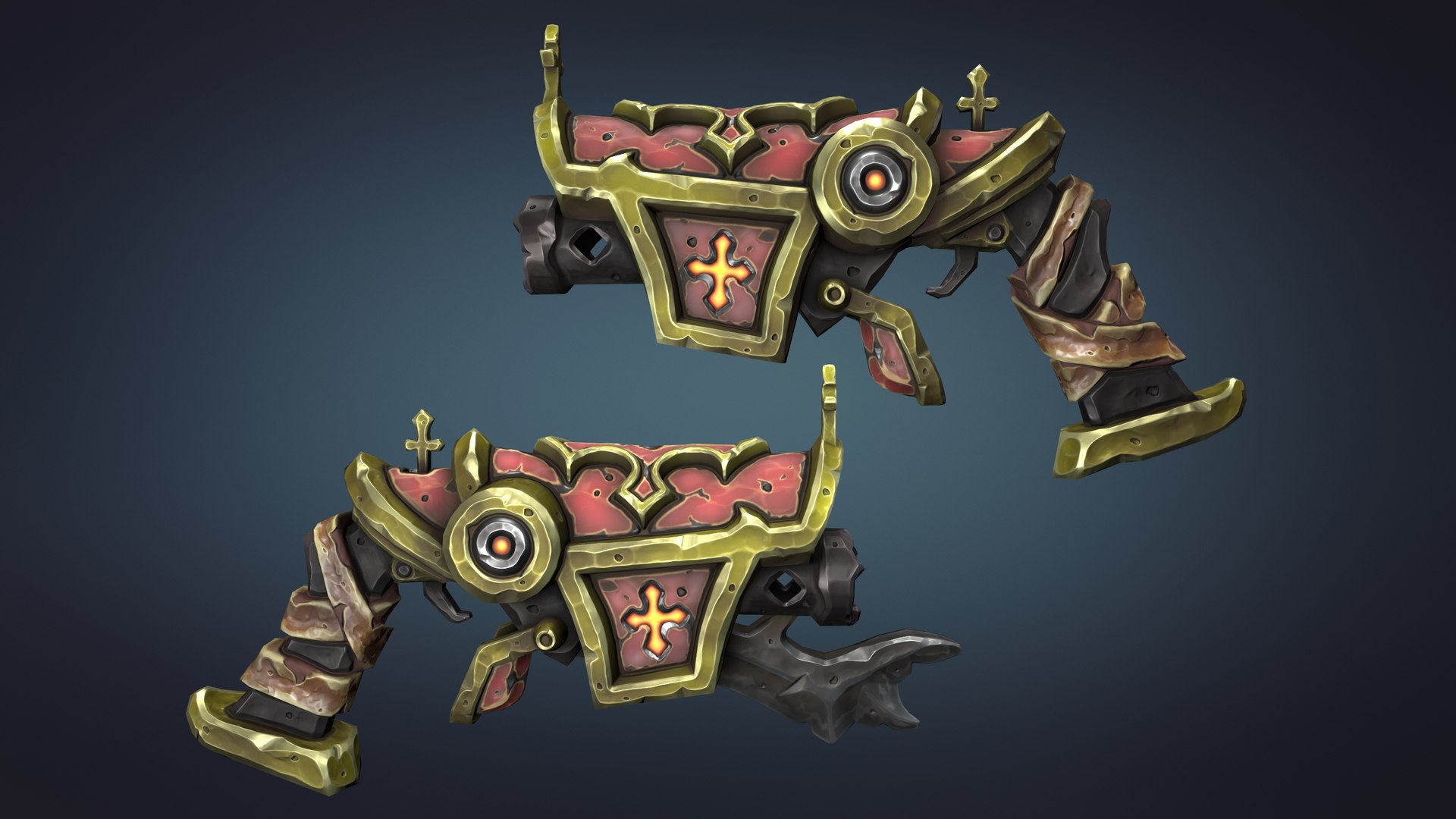 3D Inquisitor Pistol Model - TurboSquid 2083323