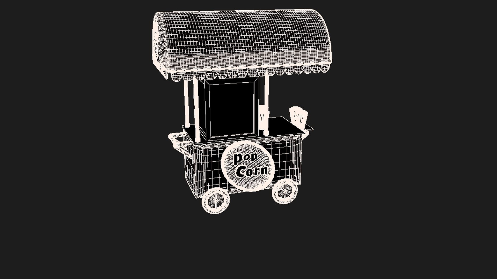 cartoon hand cart ma
