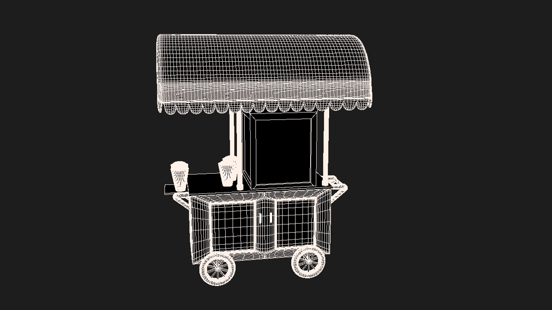 cartoon hand cart ma