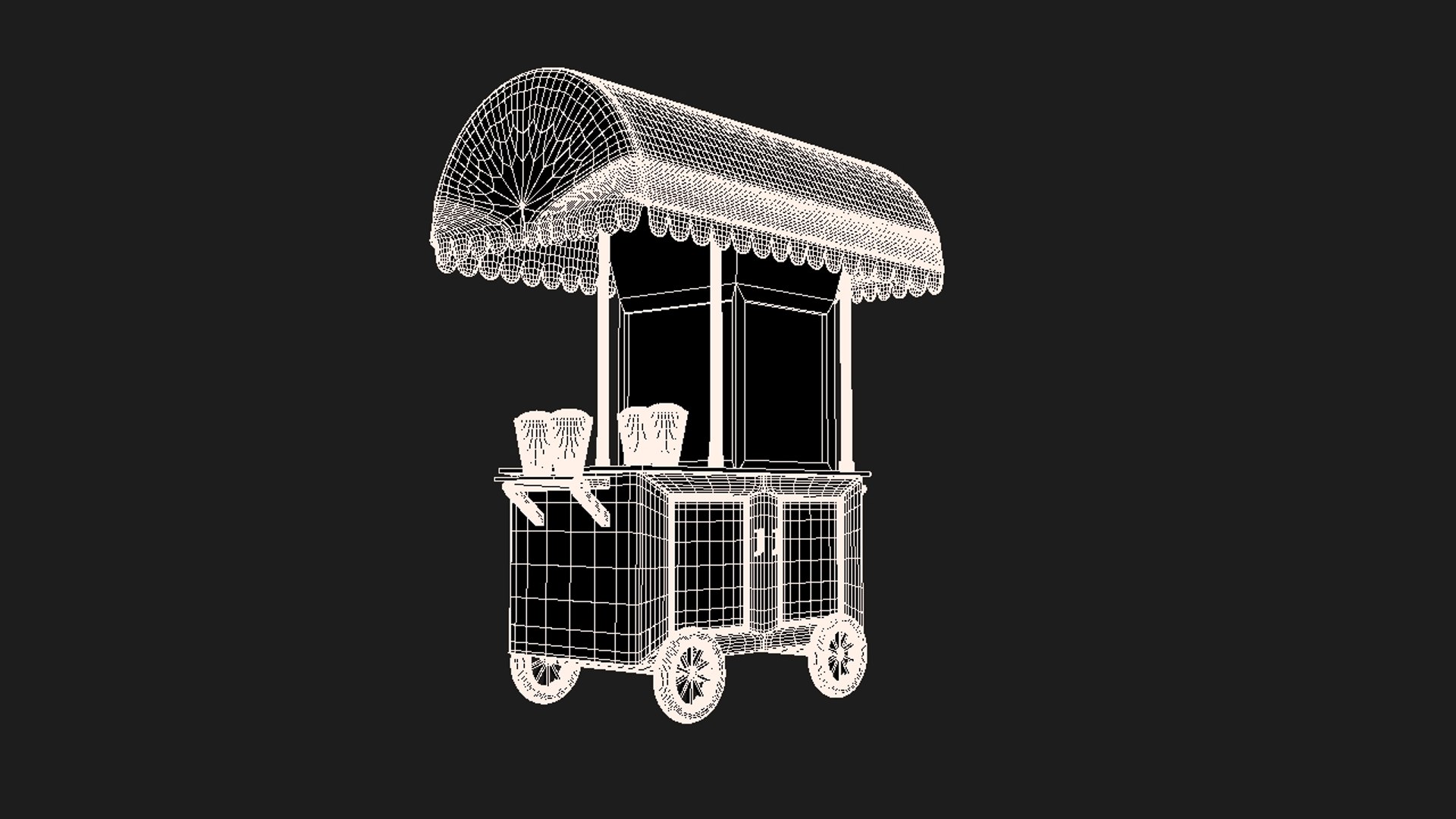 cartoon hand cart ma