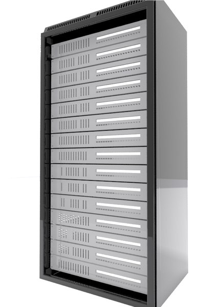 3d server rack