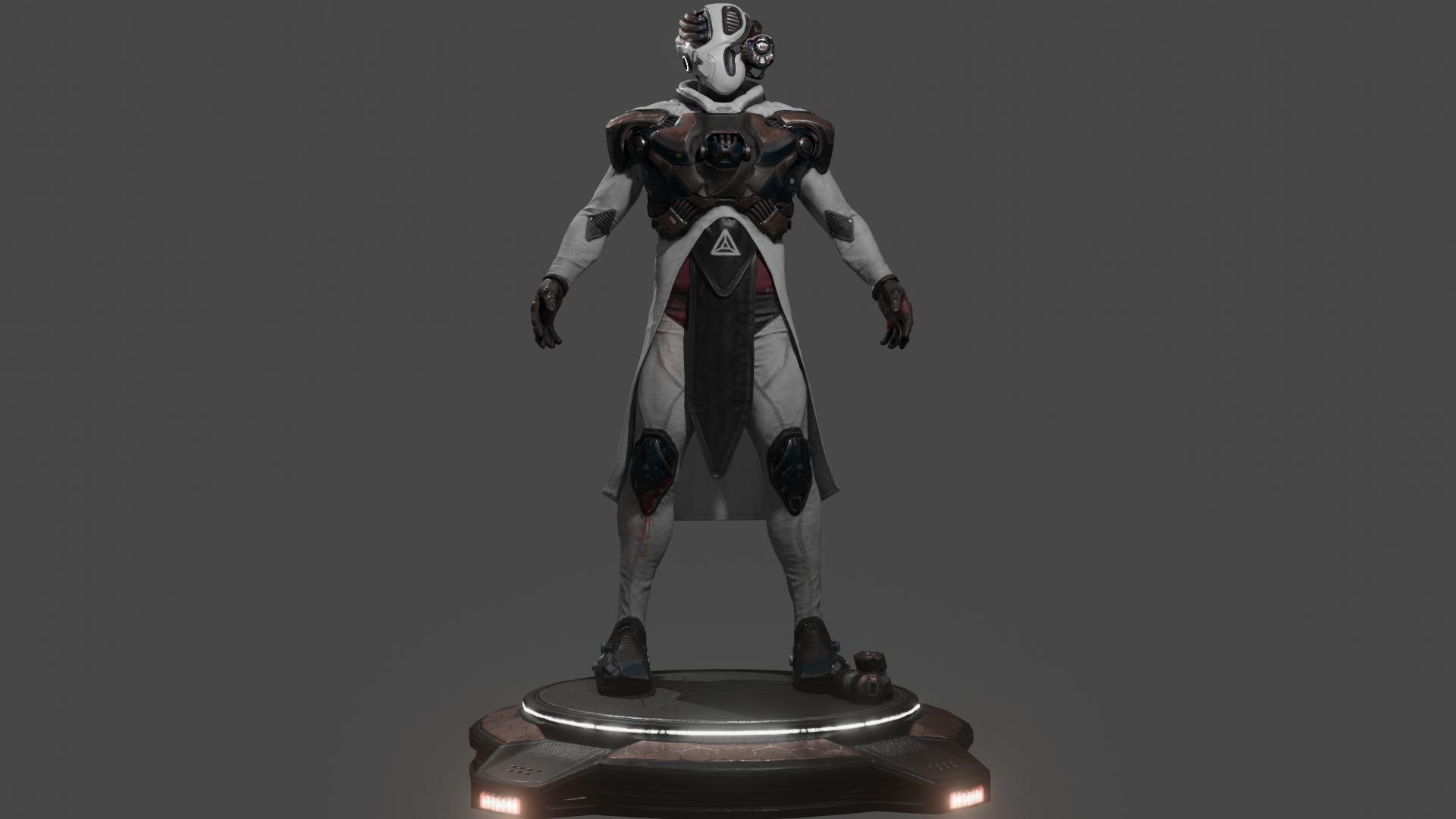 3D Model Robot Cyborg Soldier - TurboSquid 1688986