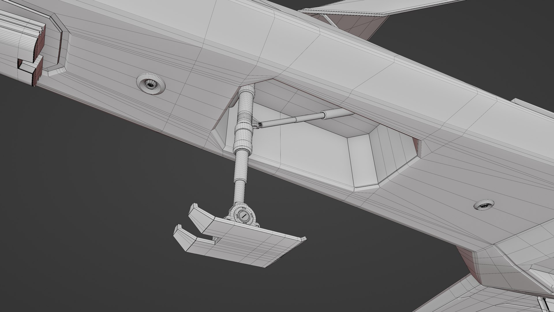 3D Sci-Fi Space Fighter Jet Red With Interior Cockpit - TurboSquid 2156484