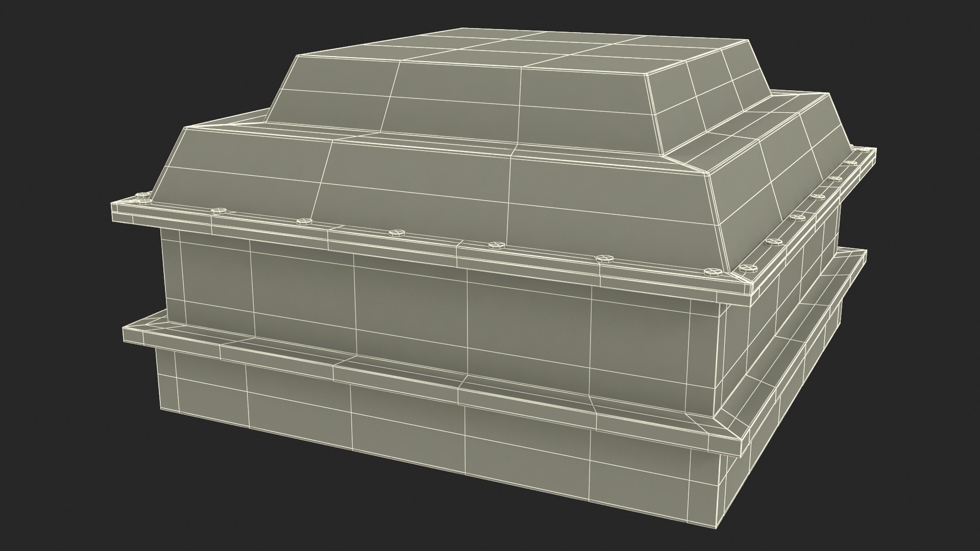 Architectural Skylight Structure 3D Model - TurboSquid 2193303