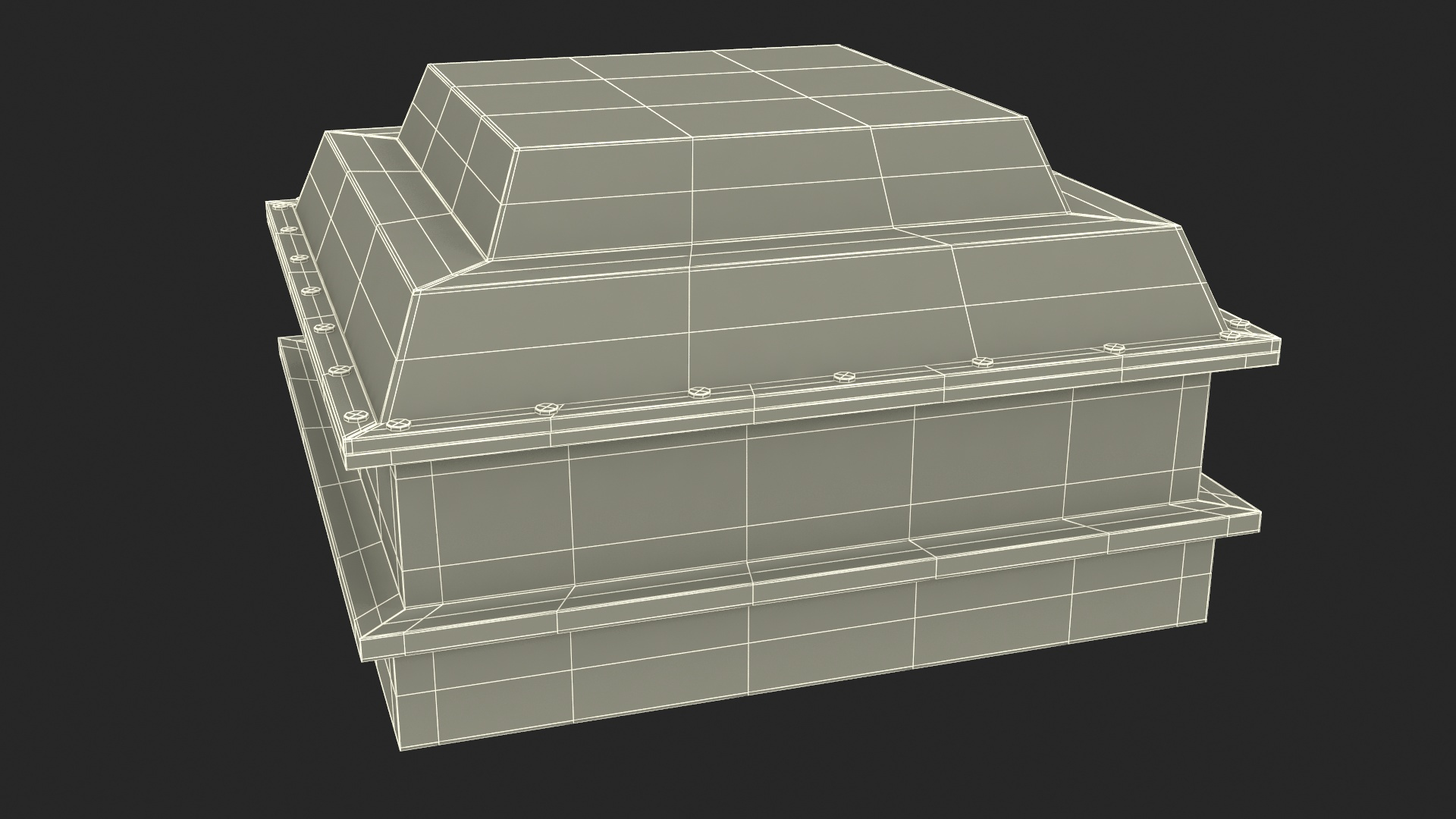 Architectural Skylight Structure 3D Model - TurboSquid 2193303