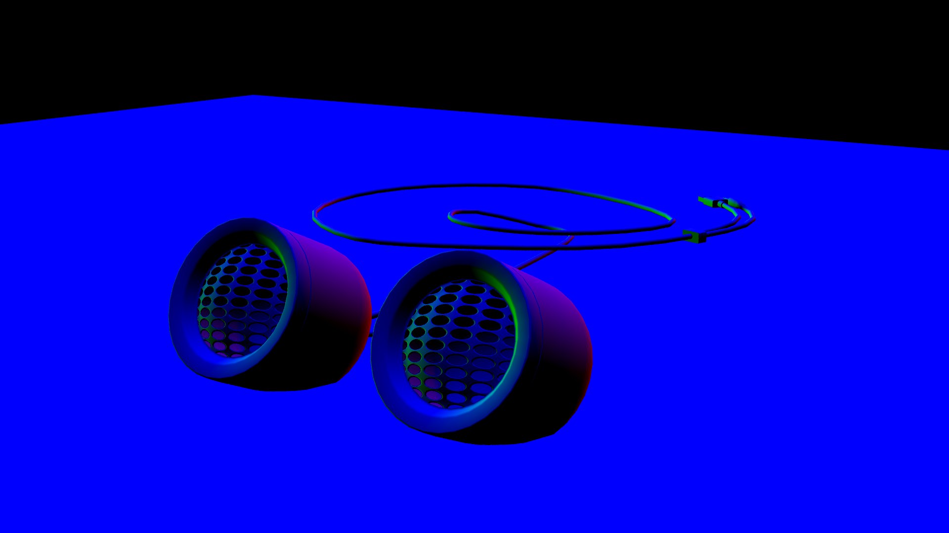 3D Zebronics Speaker Low Poly 3D Game Asset - TurboSquid 2427833