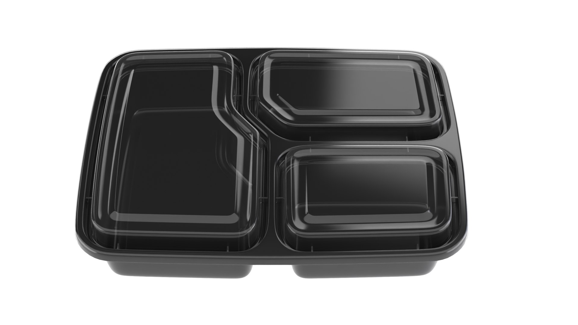 3D Takeaway Food Container Model - TurboSquid 2352627