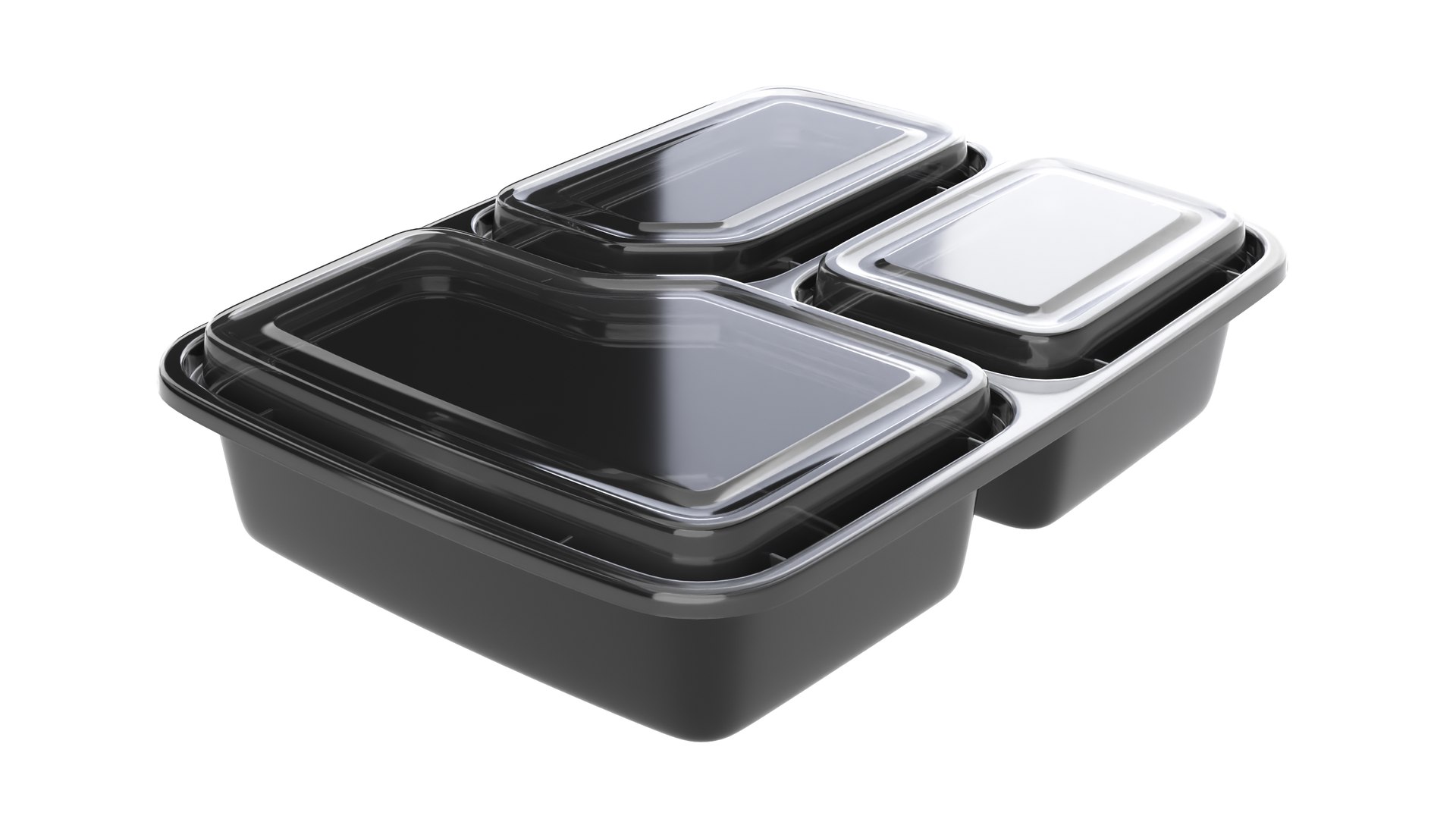 3D Takeaway Food Container Model - TurboSquid 2352627