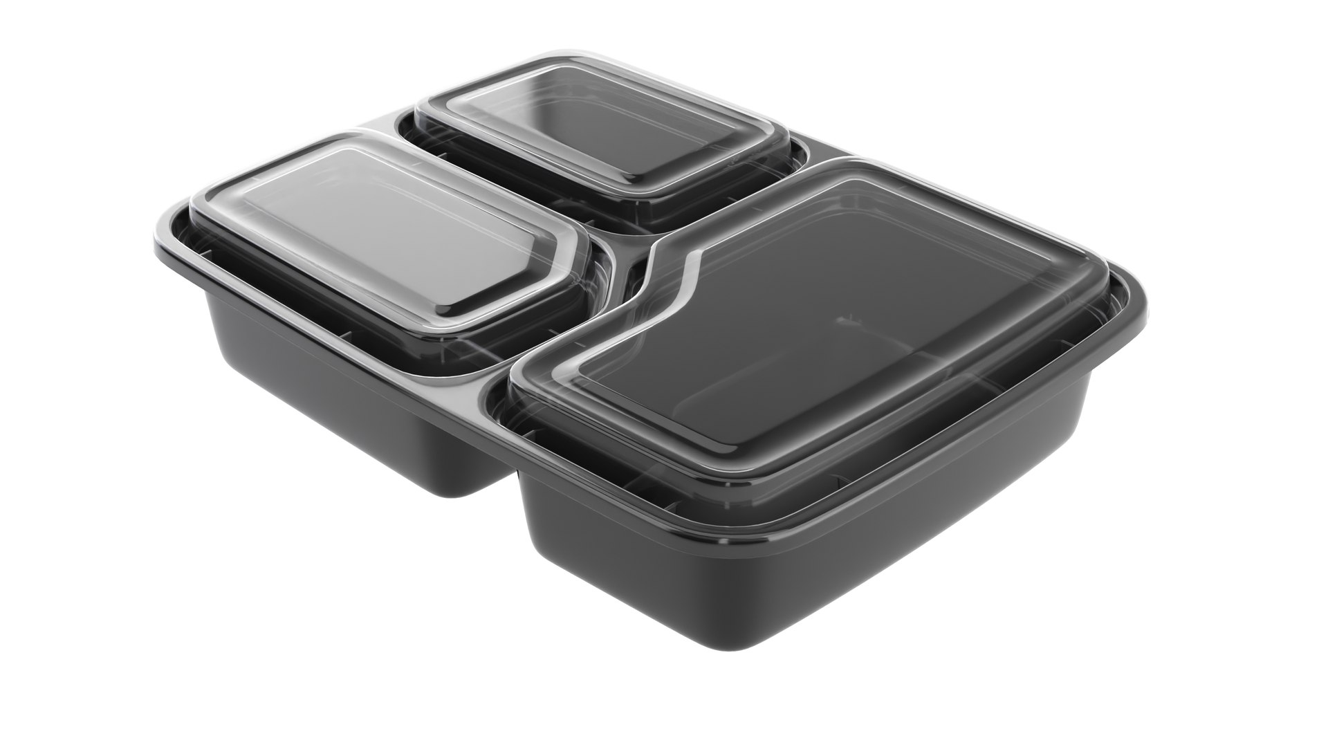3D Takeaway Food Container Model - TurboSquid 2352627