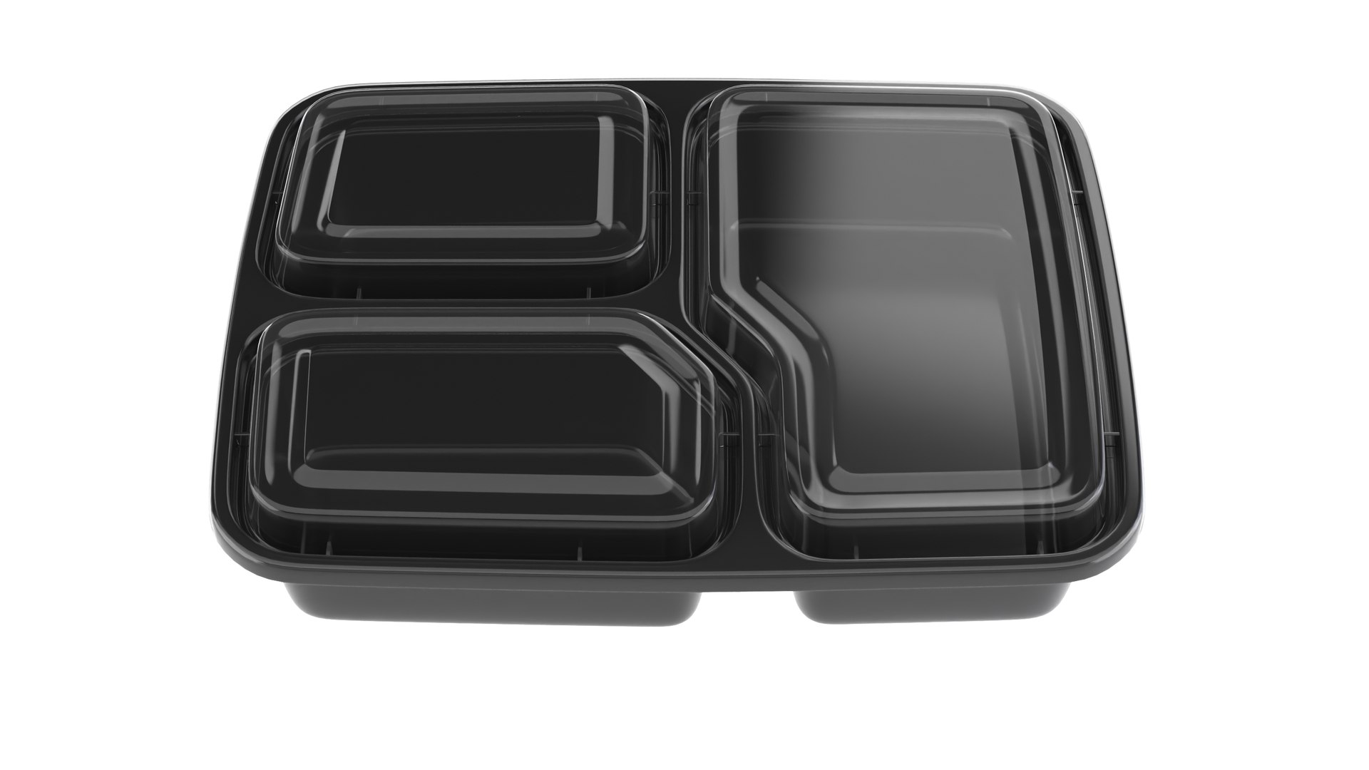 3D Takeaway Food Container Model - TurboSquid 2352627
