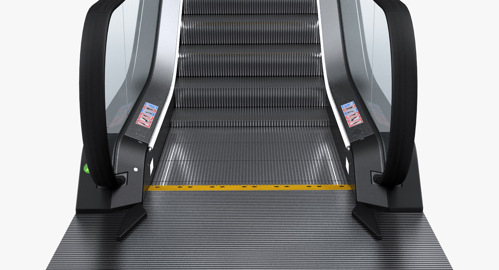 Escalator Moving Walkway Rigged 3D Model - TurboSquid 1314395