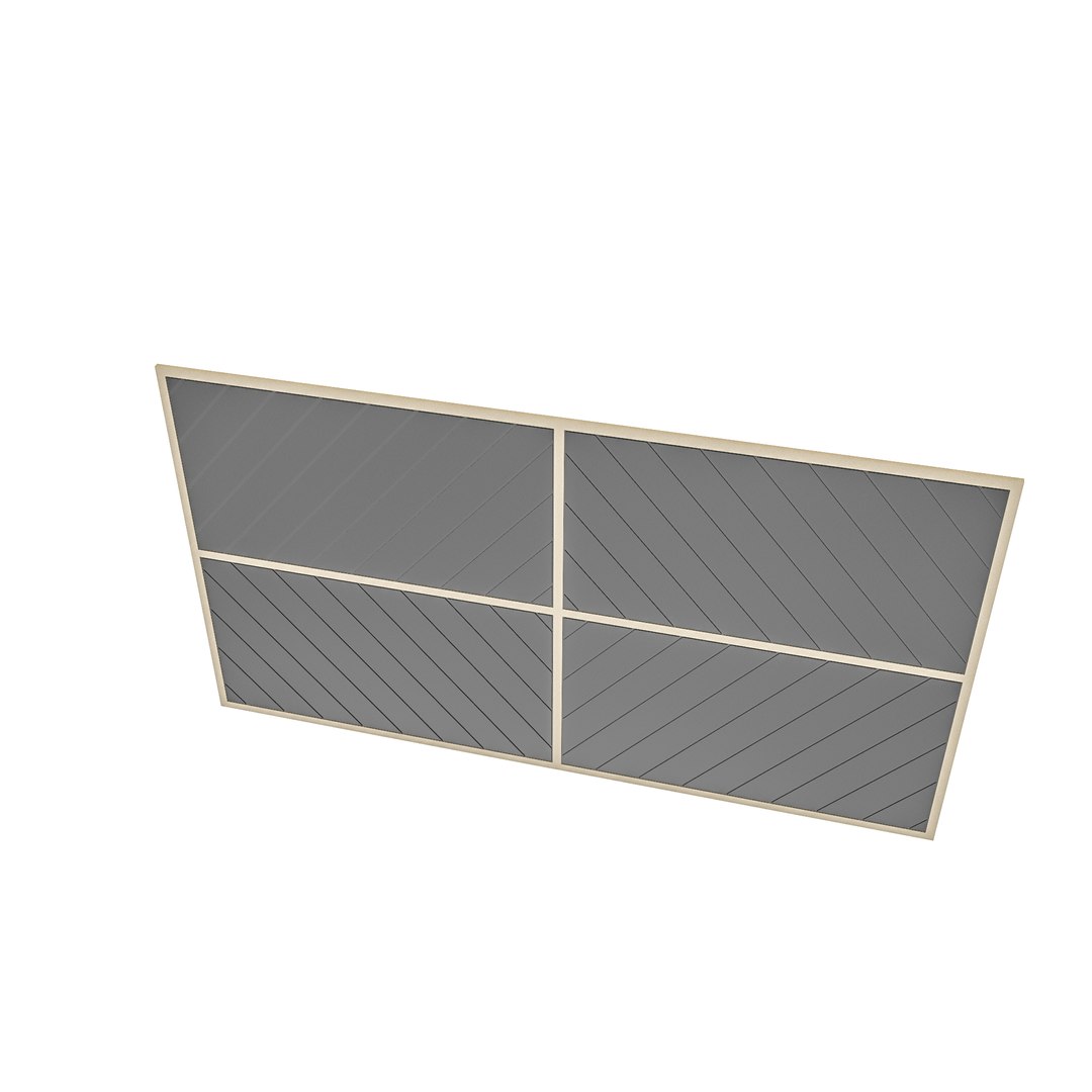 3D Modern Ceiling And Wall Decor Low-poly - TurboSquid 2080977