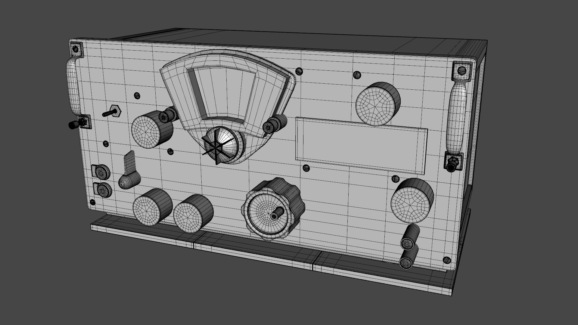 3D Model SCR 300 WW2 Radio Low-poly 3D Model - TurboSquid 2370444