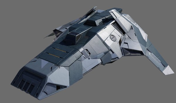 3d model space fighter