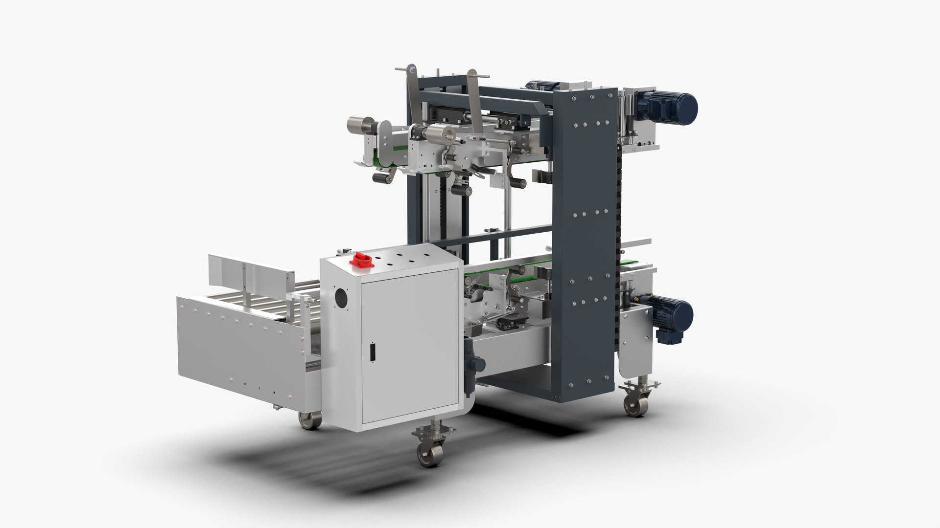Automatic Four Corner Sealing Machine 3D - TurboSquid 2015396