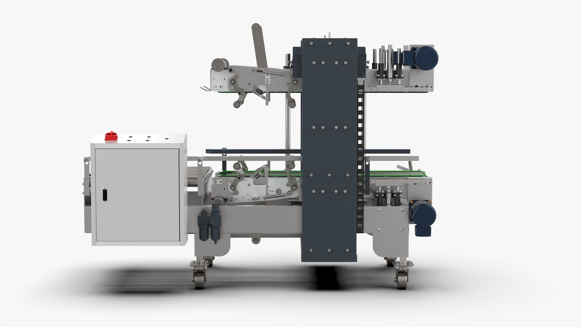 Automatic Four Corner Sealing Machine 3D - TurboSquid 2015396