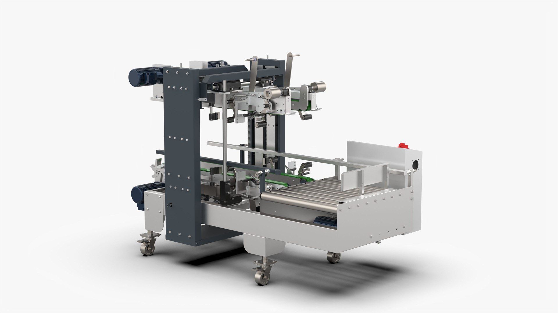 Automatic Four Corner Sealing Machine 3D - TurboSquid 2015396