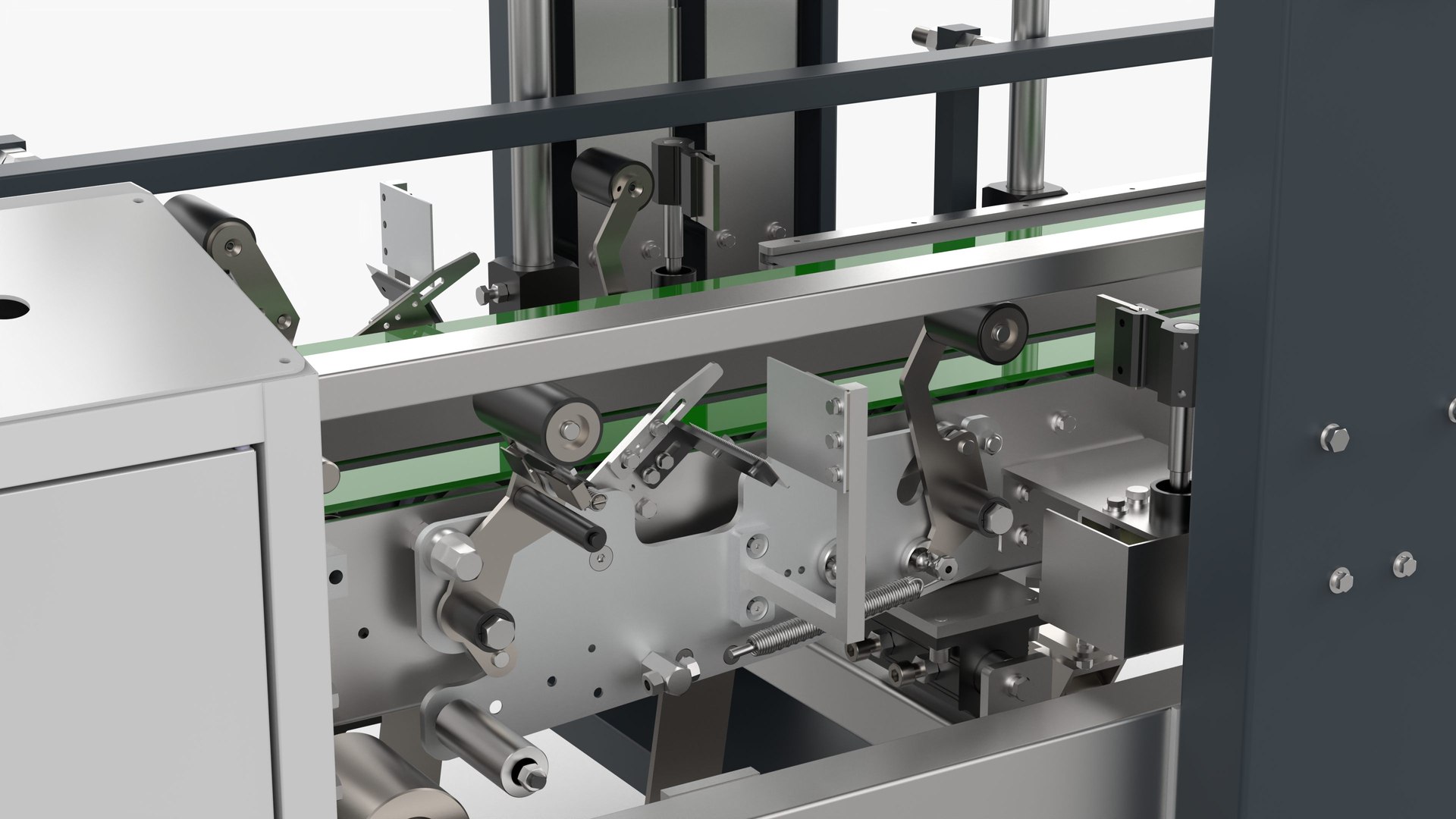 Automatic Four Corner Sealing Machine 3D - TurboSquid 2015396