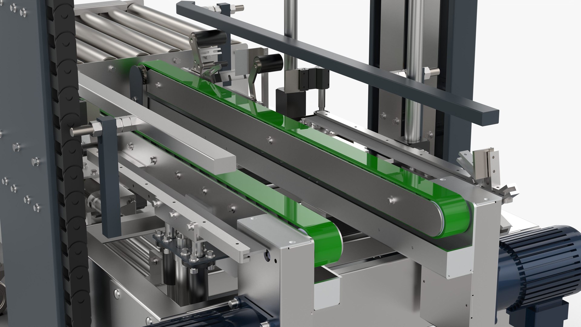 Automatic Four Corner Sealing Machine 3D - TurboSquid 2015396