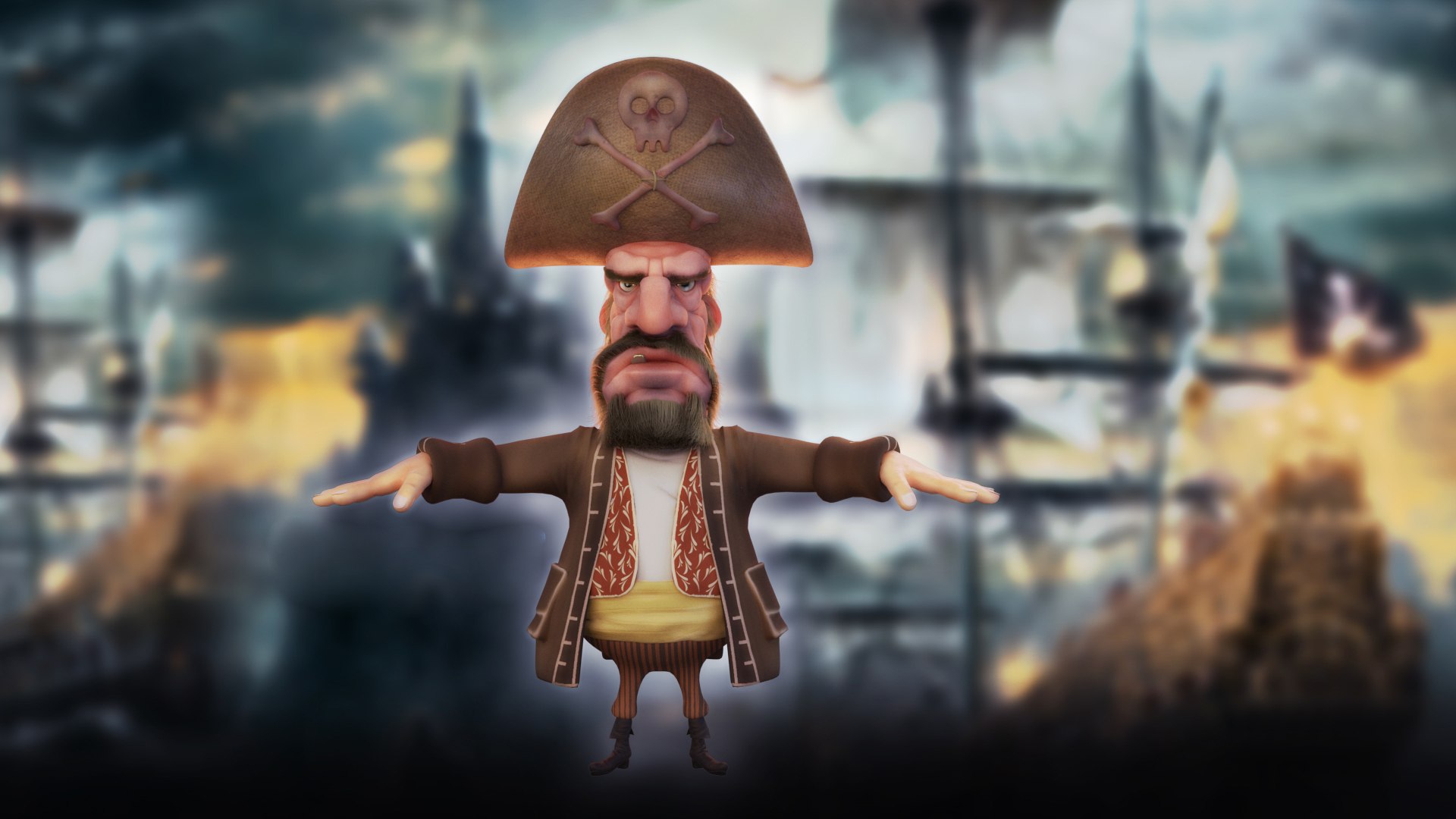 3D Pirate - TurboSquid 1421800