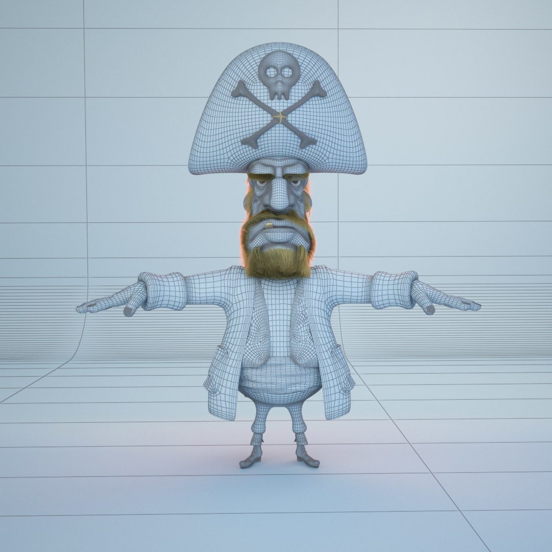 3D Pirate - TurboSquid 1421800