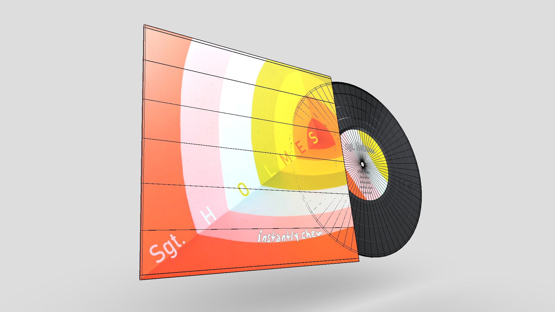 Free CC0 - Vinyl Record Sgt Holmes 3D Model - TurboSquid 2180726