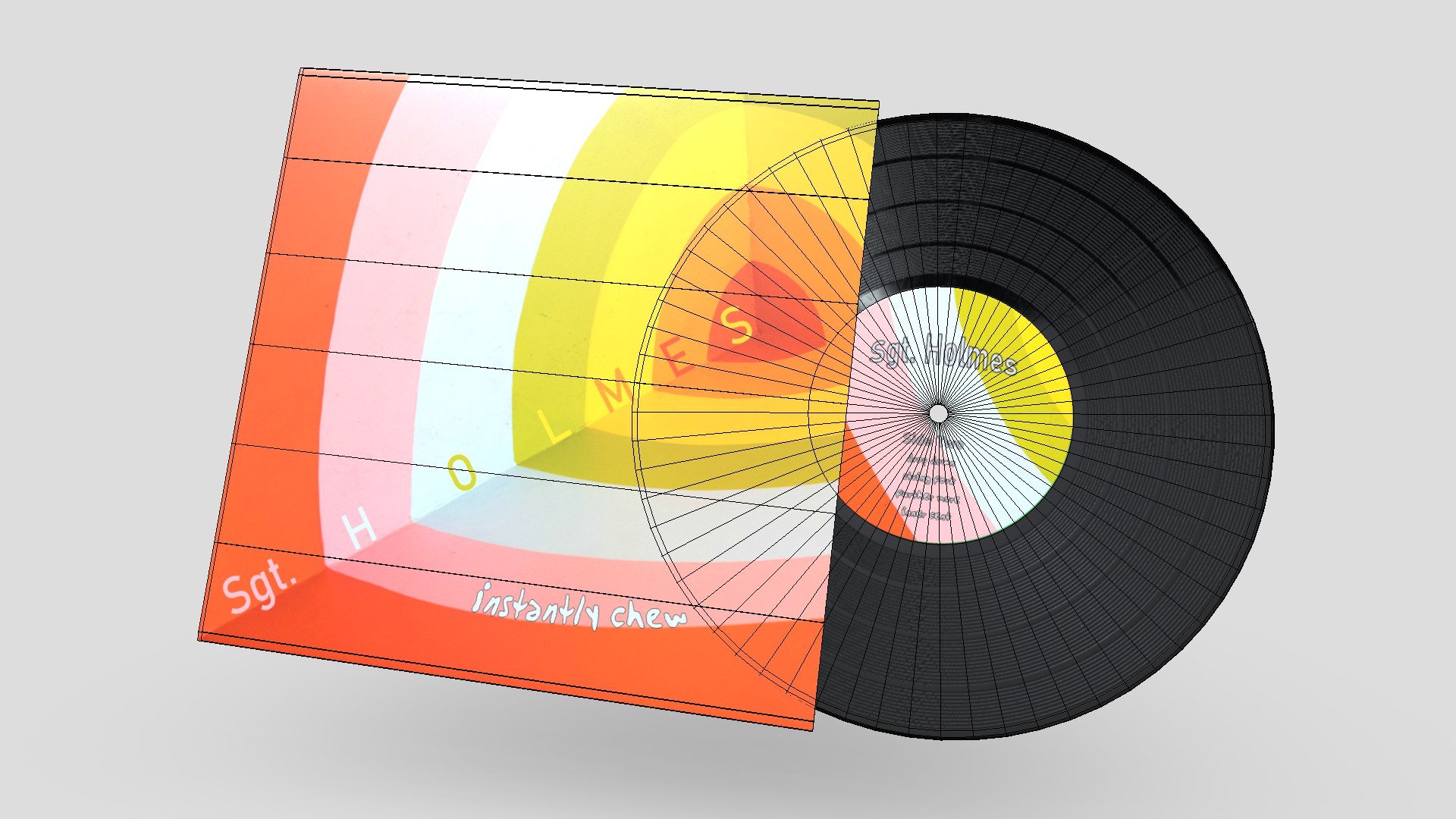 Free CC0 - Vinyl Record Sgt Holmes 3D Model - TurboSquid 2180726