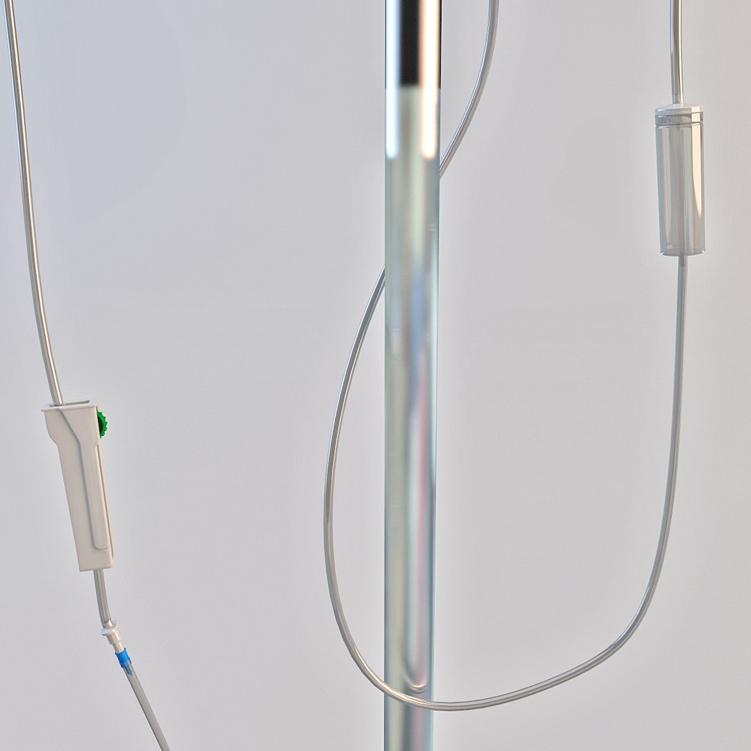 3d Iv Stand Model