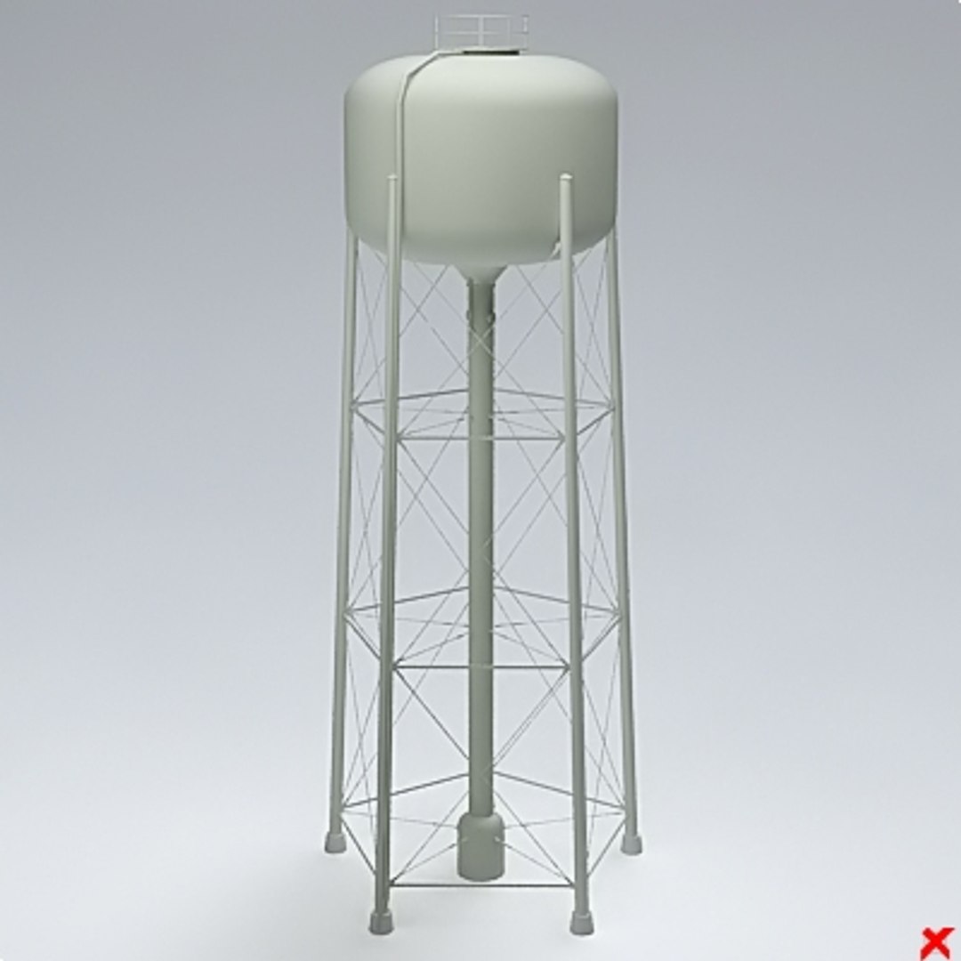 water tower dxf