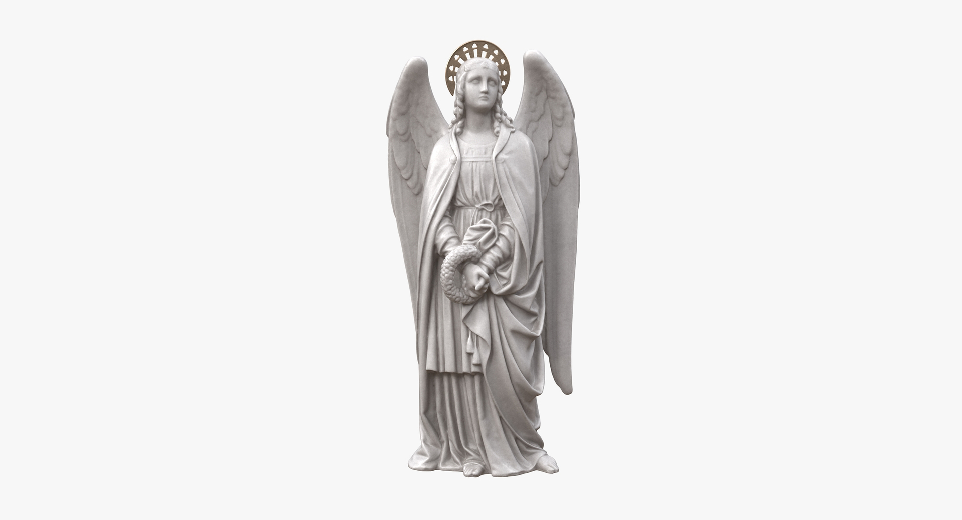 Angel Statue 3D - TurboSquid 2302264