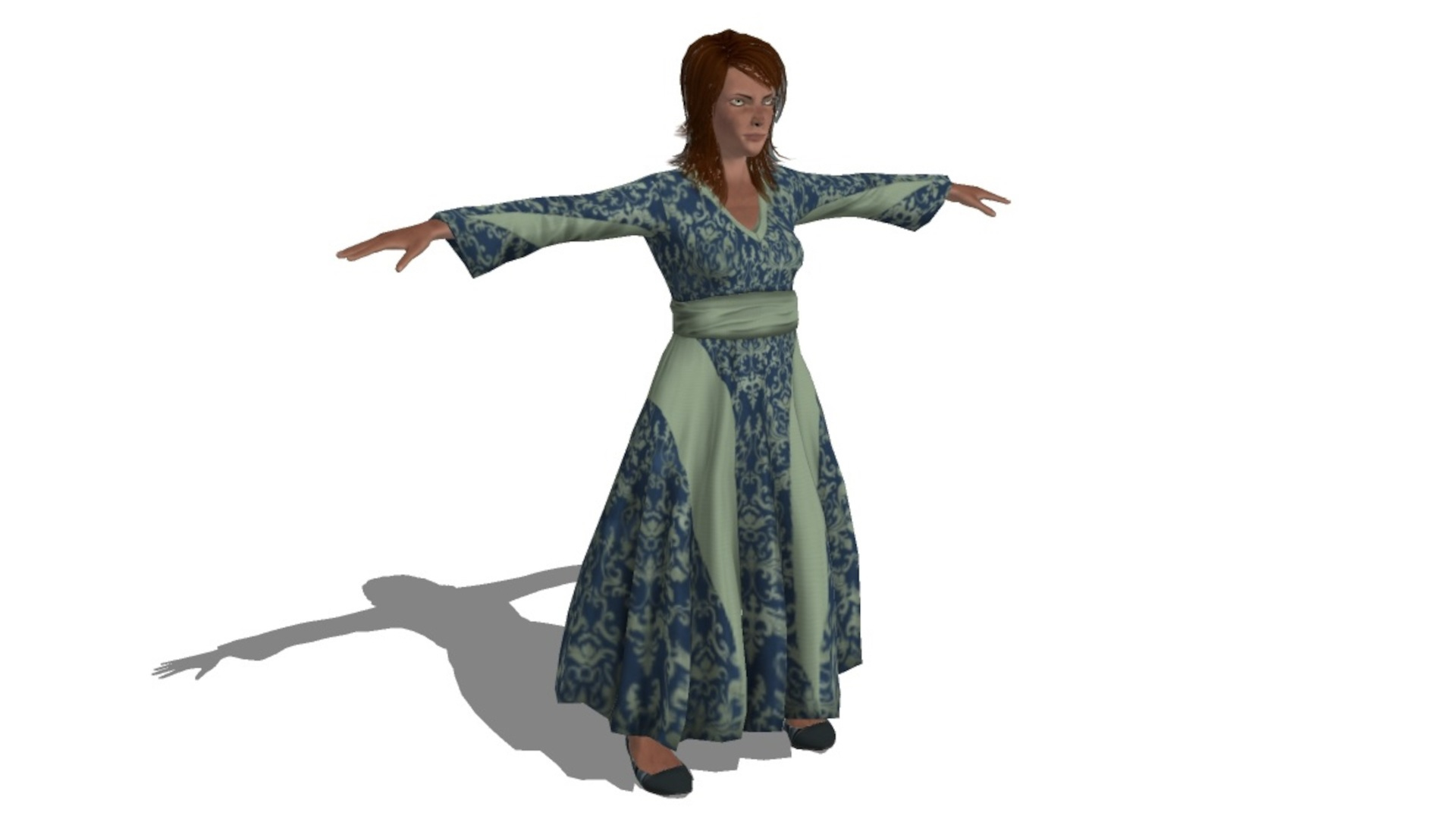 modelo 3d Personaje femenino Low-poly gratis - TurboSquid 2064332
