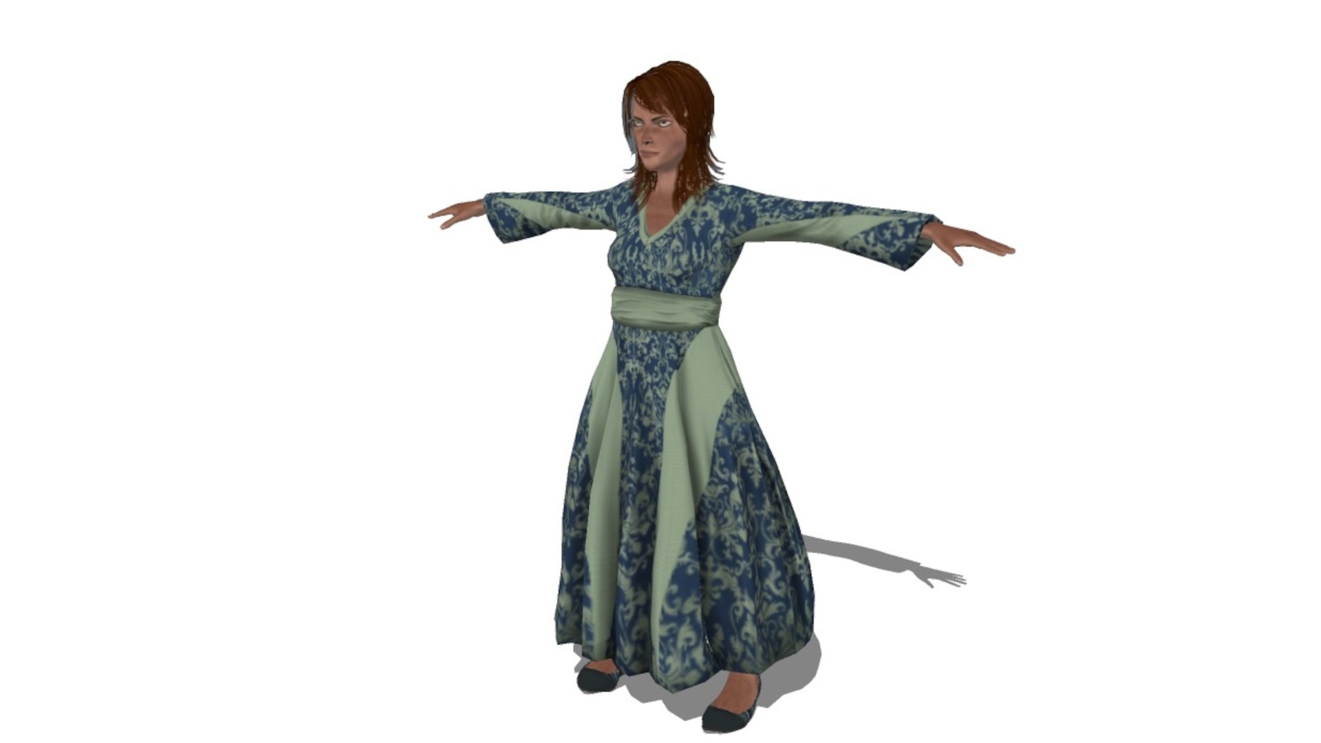 Free Female Character Low-poly 3D Model - TurboSquid 2064332