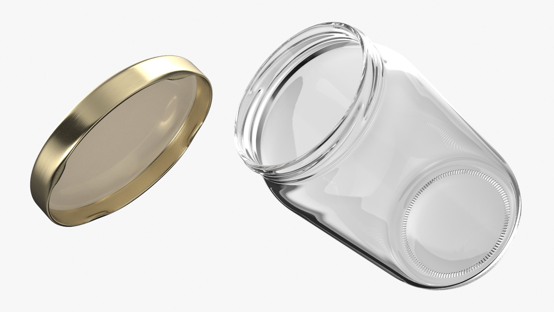 3D Model Glass Jar 04 - TurboSquid 2217436