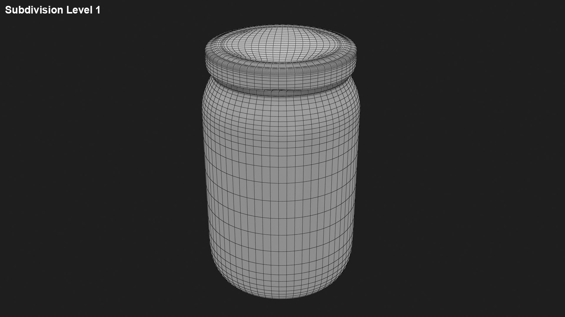 3D Model Glass Jar 04 - TurboSquid 2217436