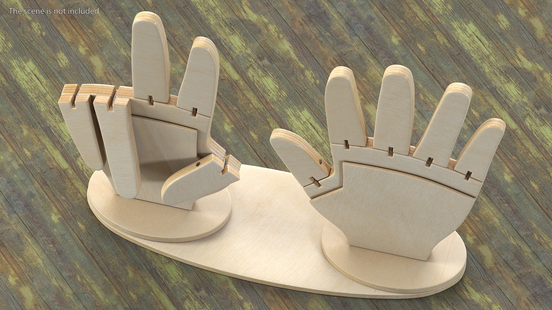 Counting Hands 3D - TurboSquid 1818452