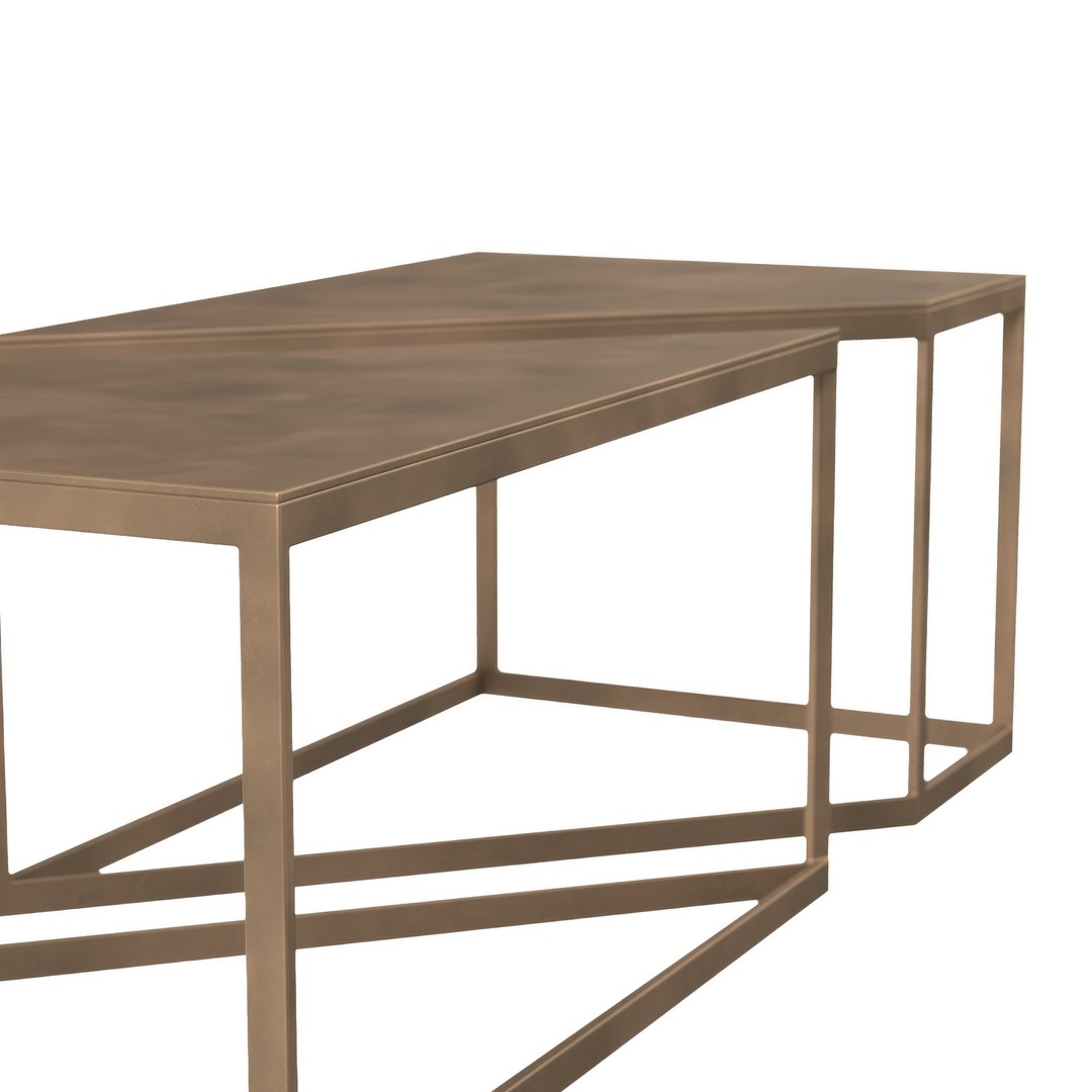 Austin Cocktail Table Set 3D Model - TurboSquid 2119962
