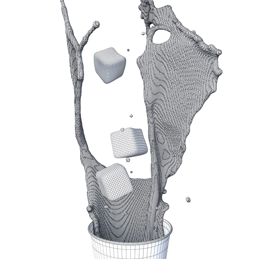 Splash Liquid Model - TurboSquid 1524126