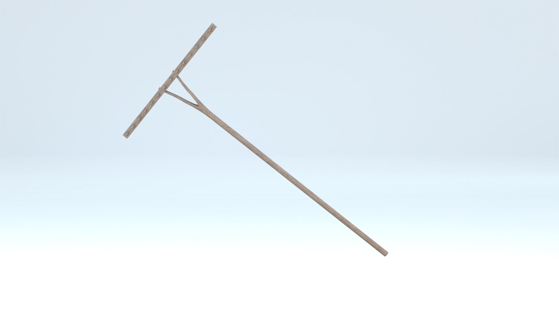 Wooden Rake 3D Model - TurboSquid 1420162