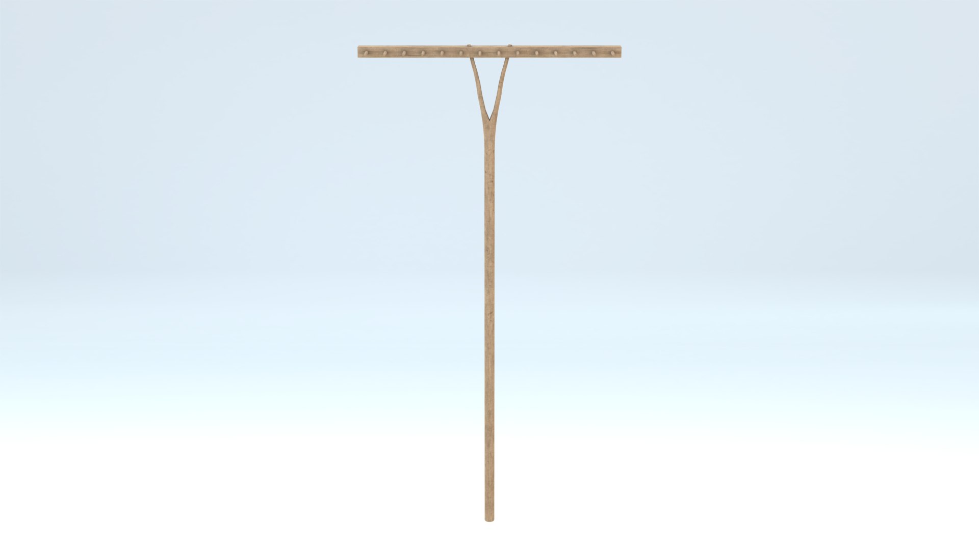 Wooden Rake 3D Model - TurboSquid 1420162