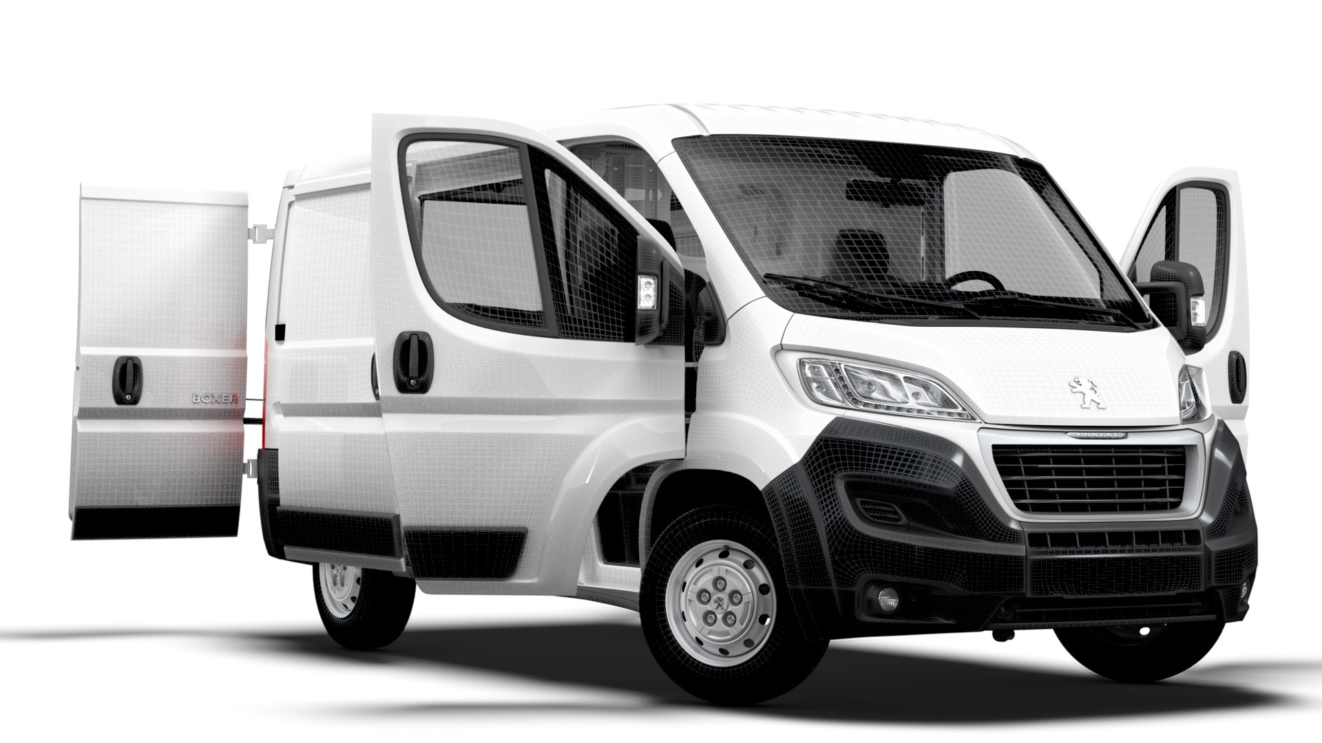 Peugeot Boxer Van L1H1 HQ Interior 2023 3D Model - TurboSquid 2222276