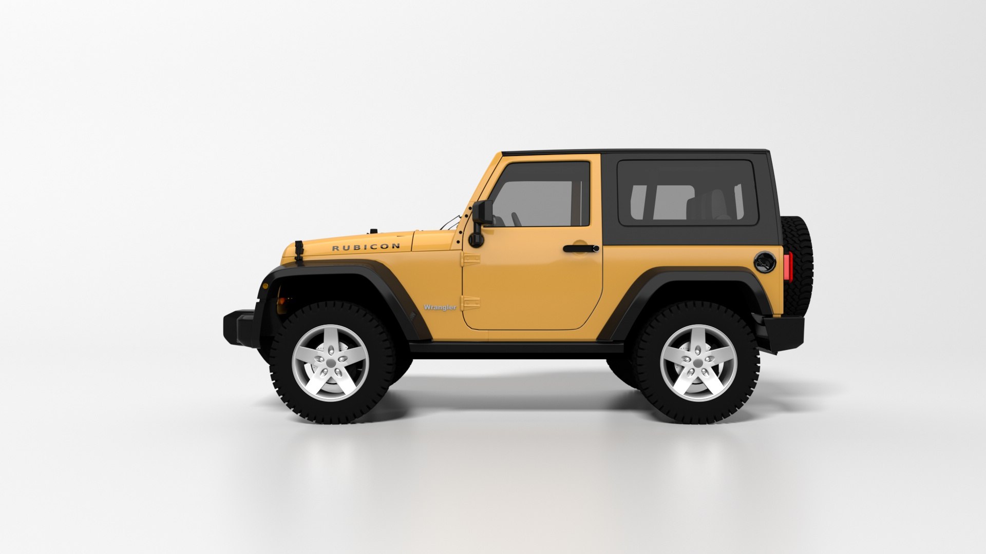 Jeep Wrangler Rubicon 3D - TurboSquid 2346050