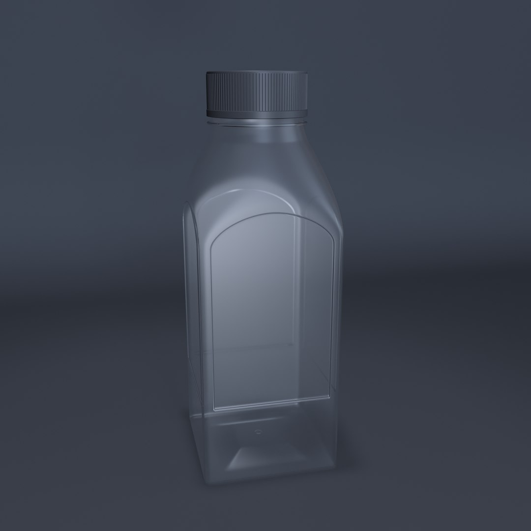 Plastic bottle 3D model - TurboSquid 2094332
