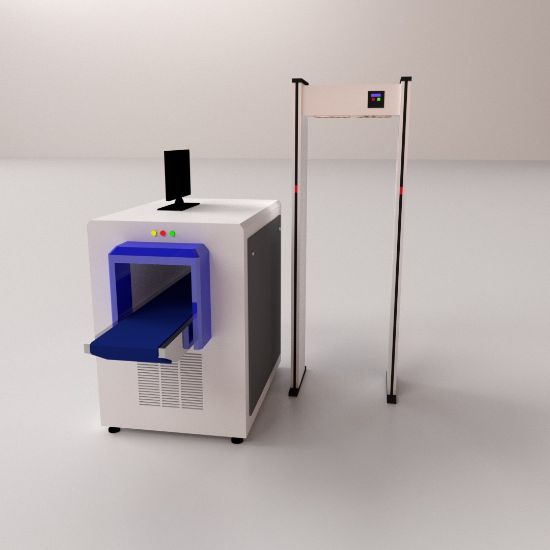 Security Scanner 3D Model - TurboSquid 1251098