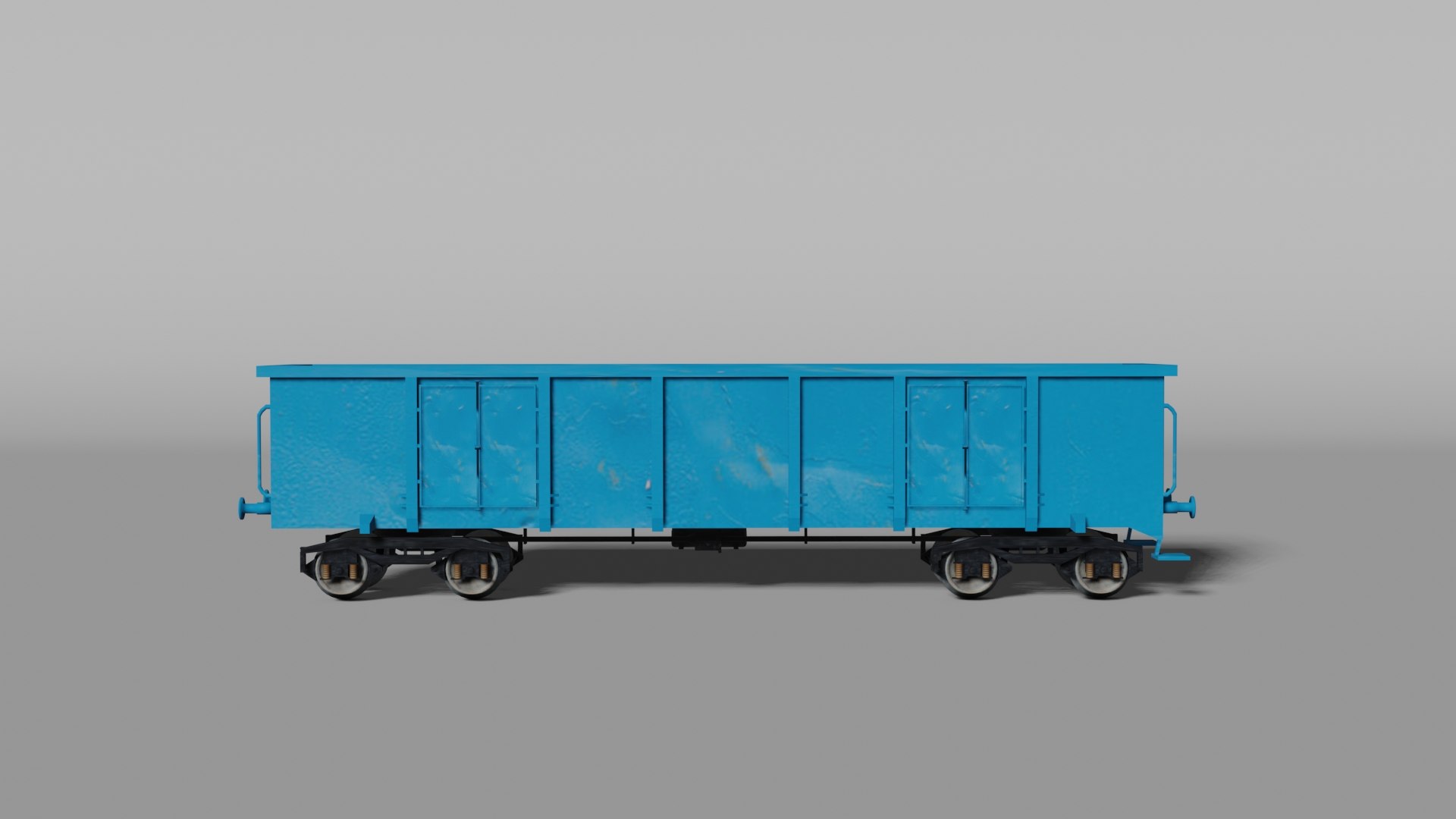 Polish open railcar 3D model - TurboSquid 1659226