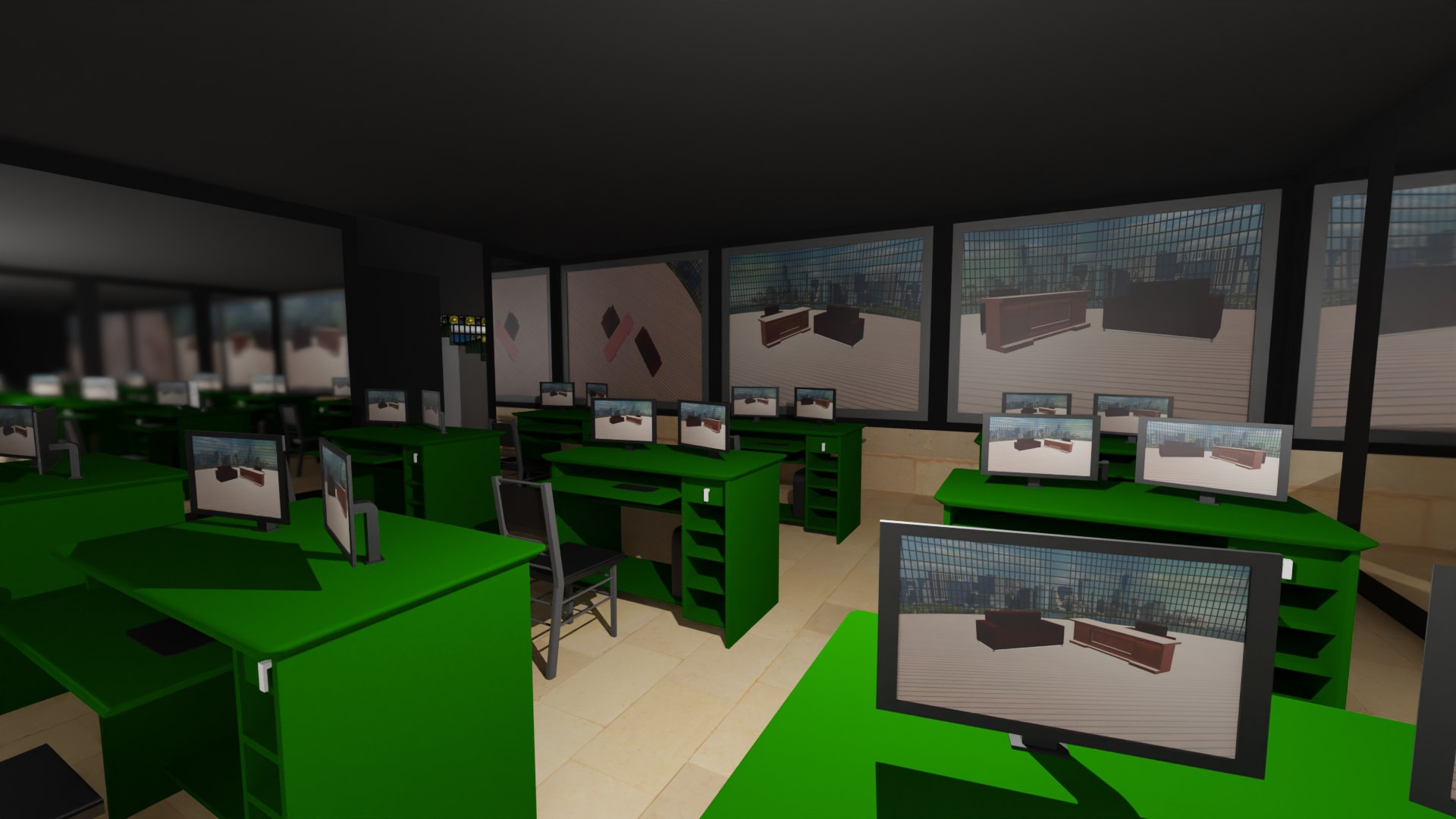 3D model Talk Show Studio - TurboSquid 2140299